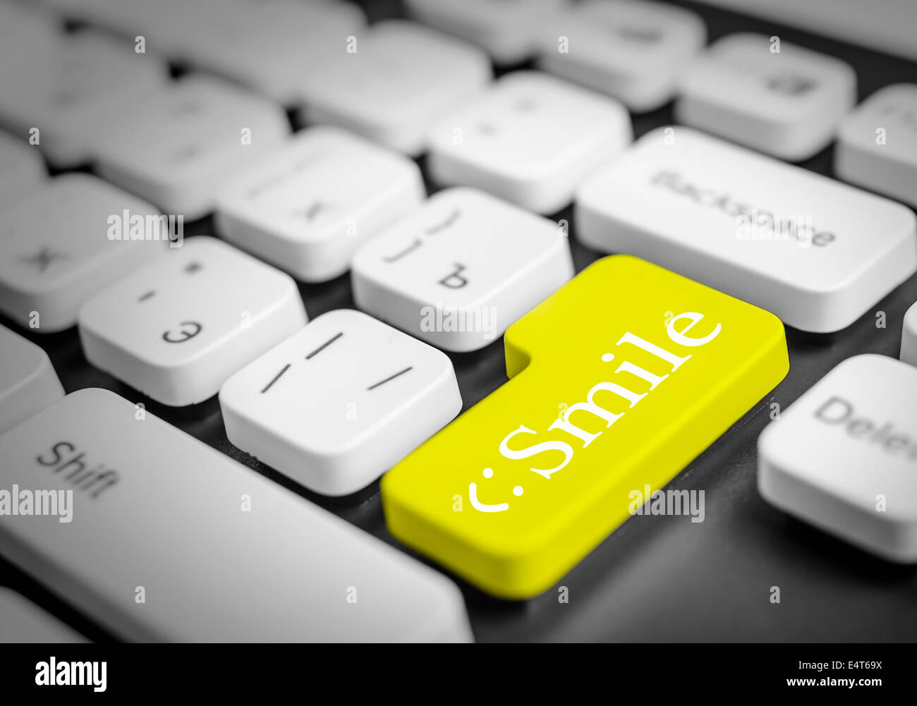 Computer keyboard smiley face hi-res stock photography and images - Alamy