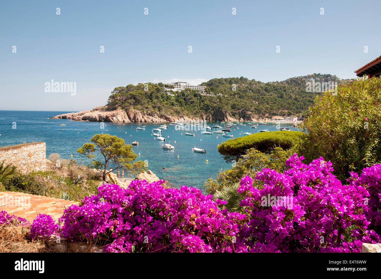 beach of Begur on the Costa Brava, Catalonia Stock Photo - Alamy