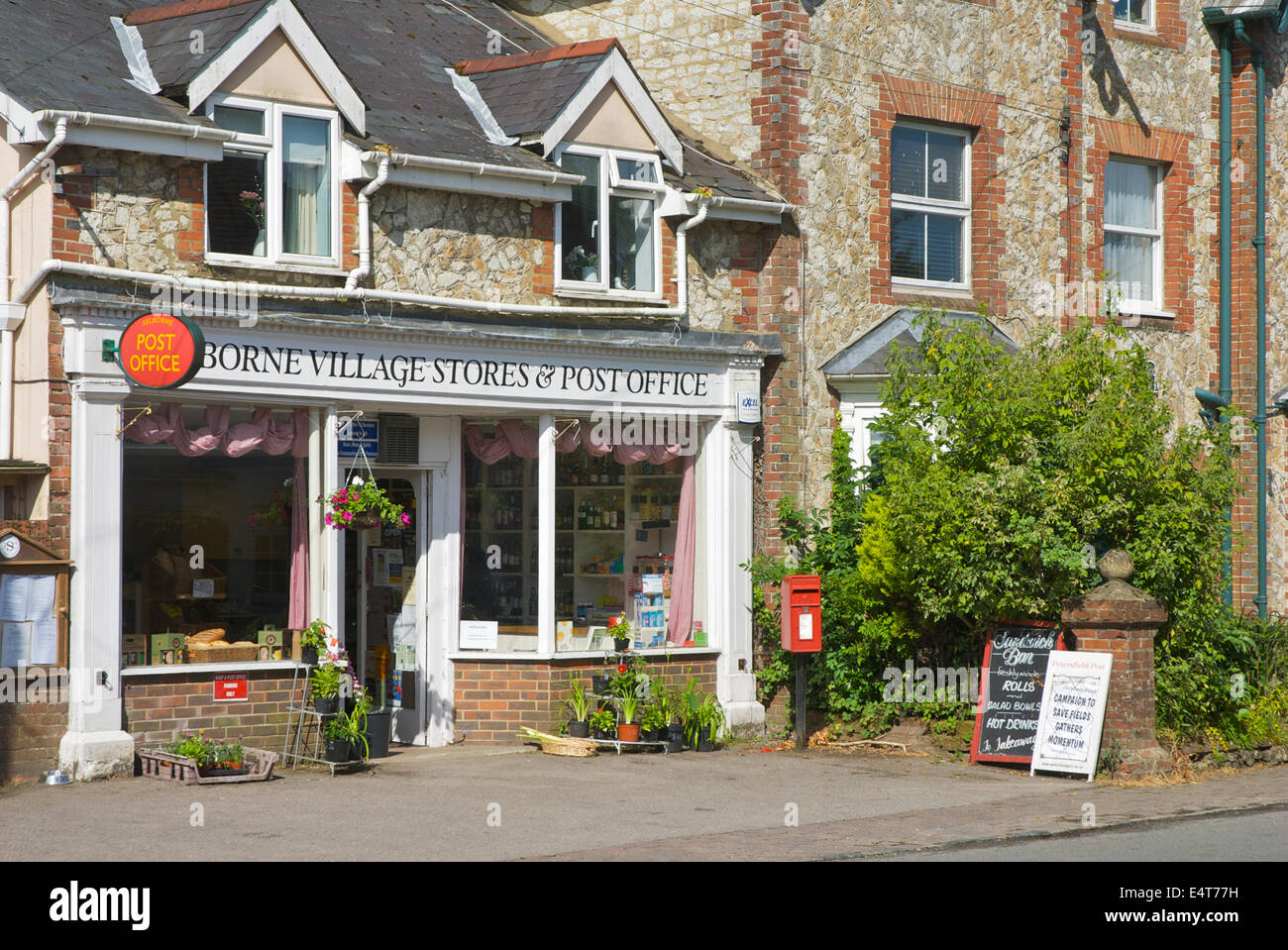 The village post office, Selborne, Hampshire, England UK Stock Photo ...