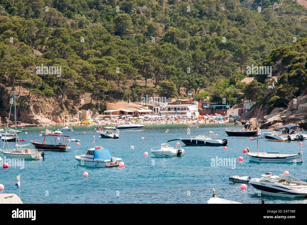 Beach Begur on the Costa Brava, Catalonia Stock Photo - Alamy