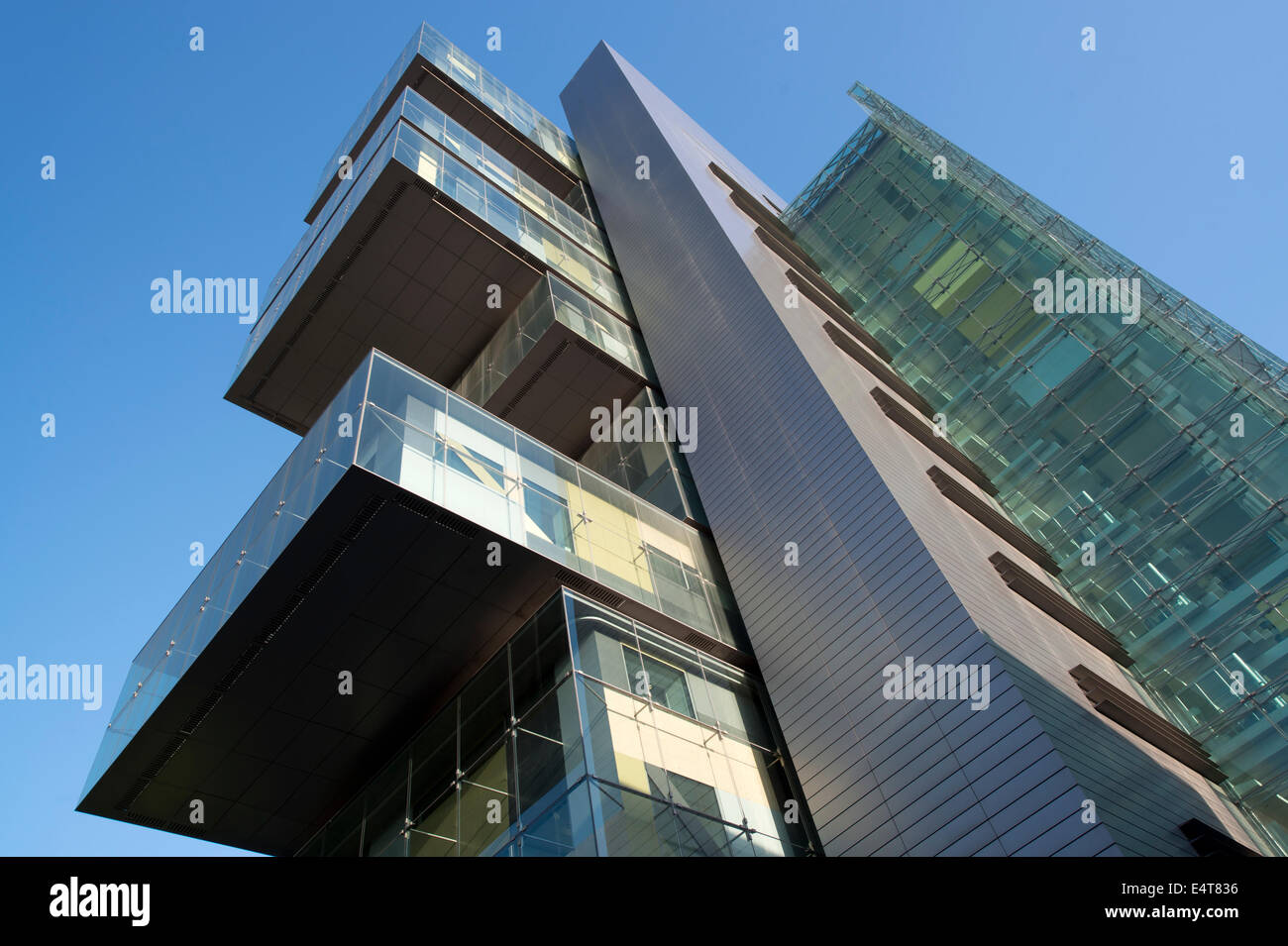 Manchester Civil Justice Centre on Bridge Street in Manchester UK ...