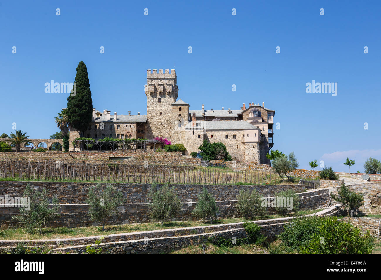 Stavronikita monastery mount athos hi-res stock photography and images ...