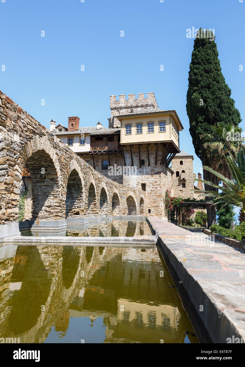 Stavronikita monastery mount athos hi-res stock photography and images ...