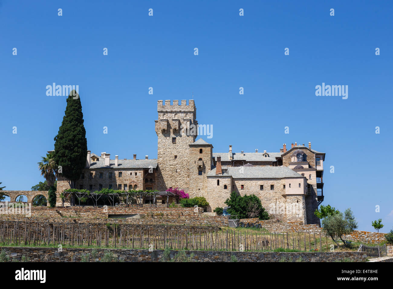 Stavronikita monastery mount athos hi-res stock photography and images ...