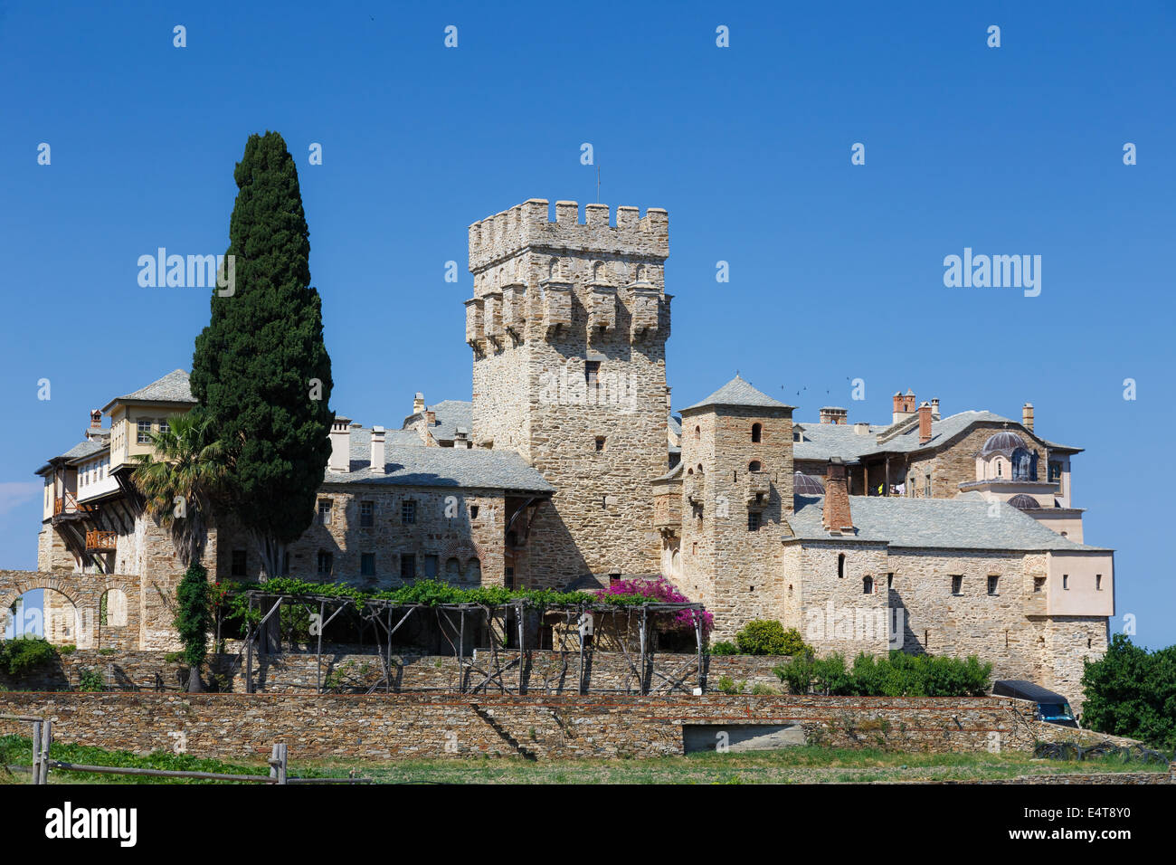 Stavronikita monastery mount athos hi-res stock photography and images ...