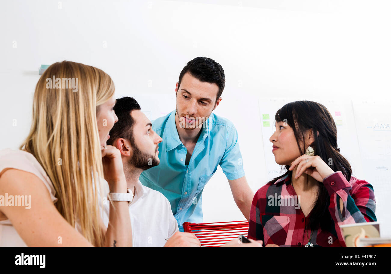 Serious discussion germany hi-res stock photography and images - Alamy