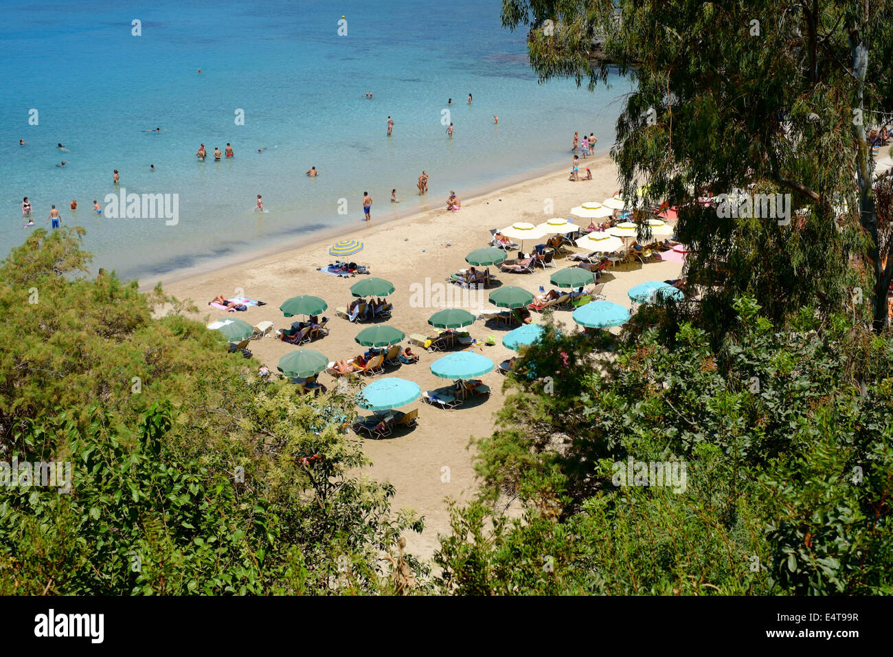 MANI PENINSULA, MESSINIA, PELOPONNESE, GREECE, 4th July 2014. Kalogria ...