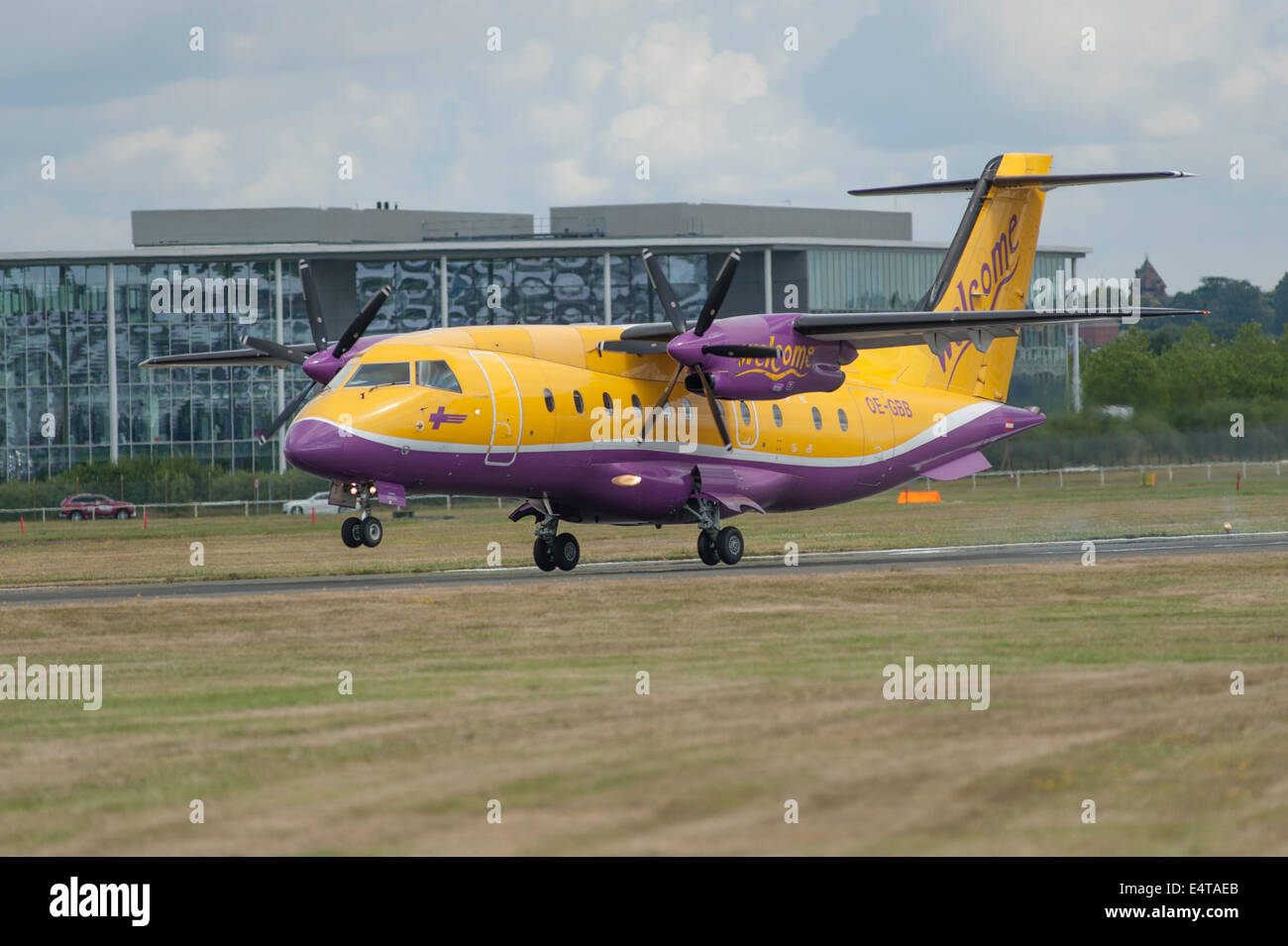 Welcome Air Dornier 328-110, Farnborough Airport Stock Photo - Alamy