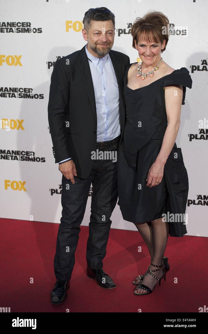 Actor andy serkis and his wife hi-res stock photography and images - Alamy