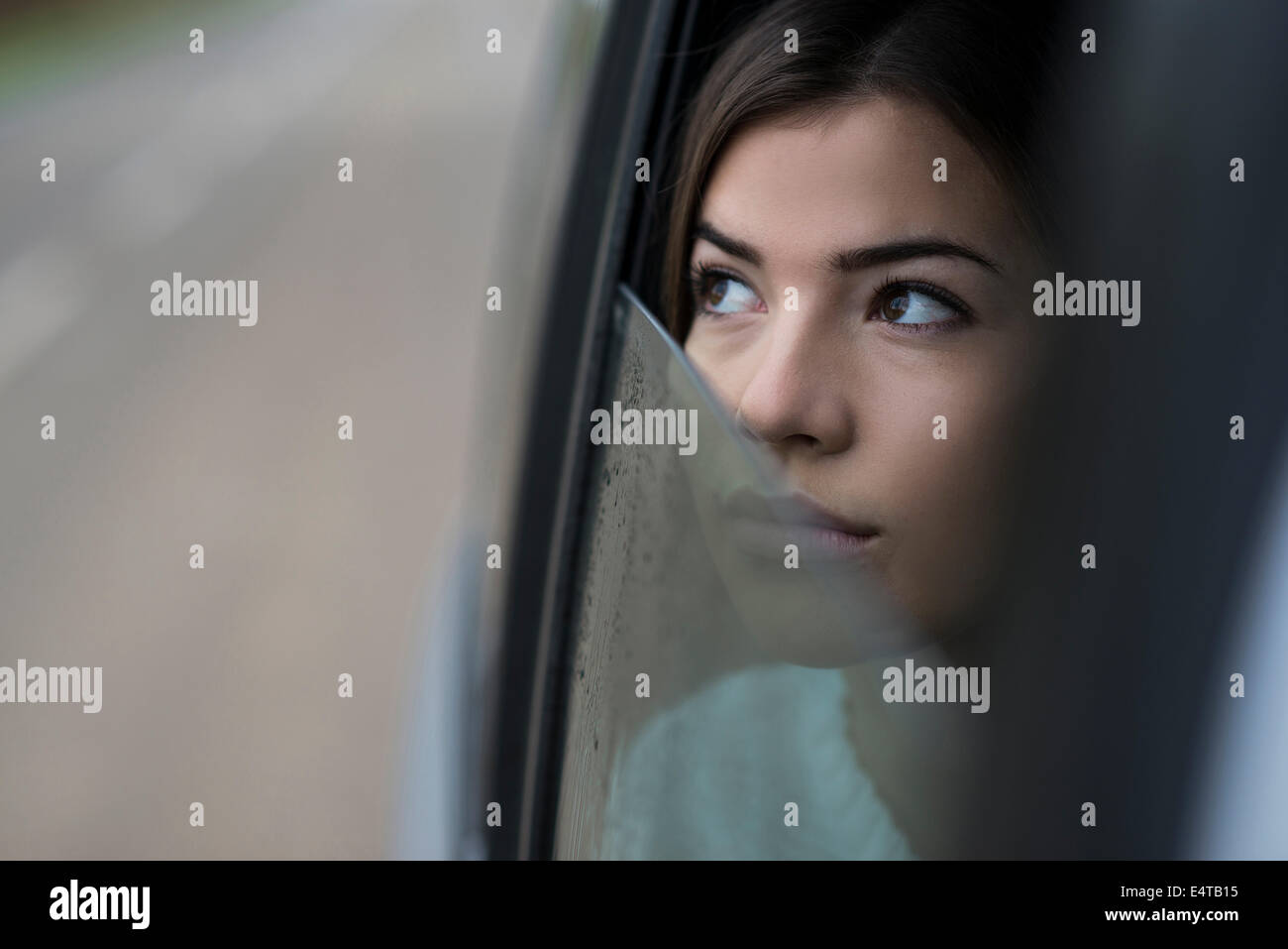 Open eye close up girl woman female stare open eyes hi-res stock ...