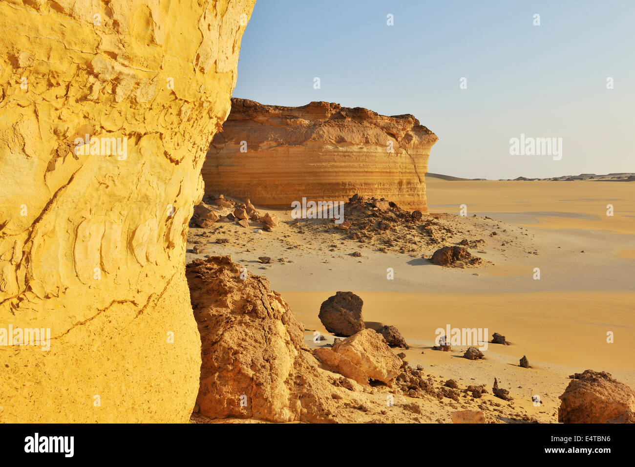 Rock Formation in Desert, Matruh Governorate, Libyan Desert, Sahara ...
