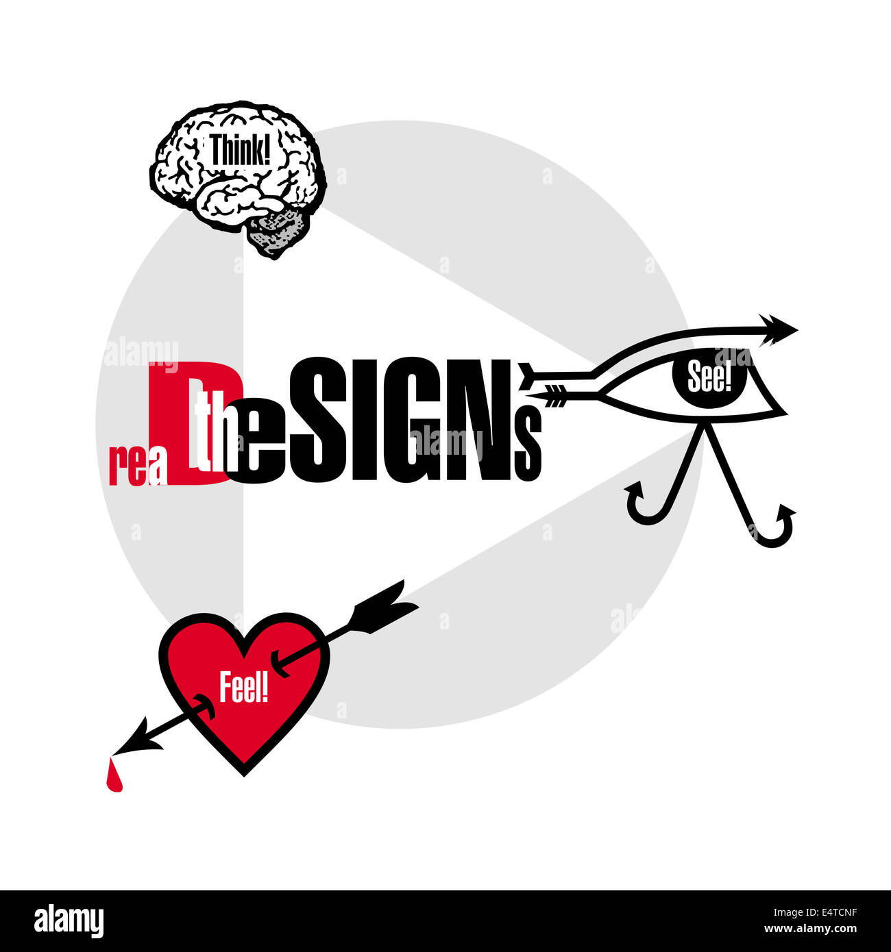 Read the Signs Stock Photo - Alamy