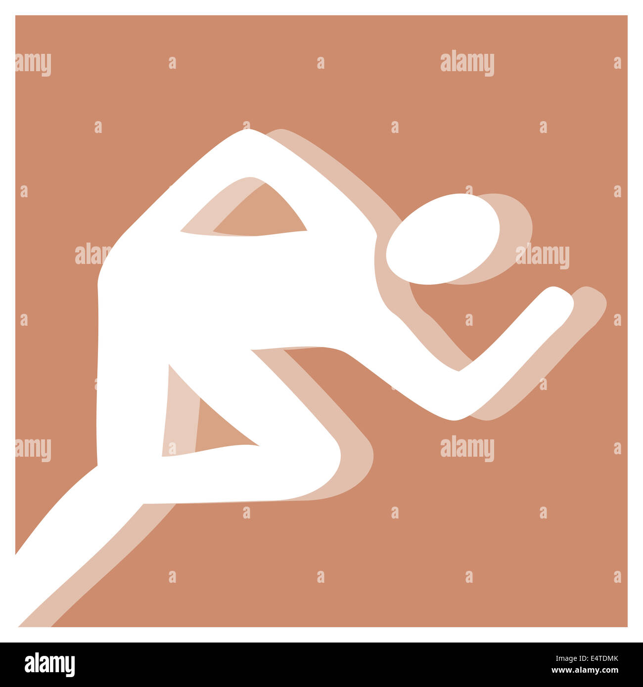 Race track start sprint Cut Out Stock Images & Pictures - Alamy