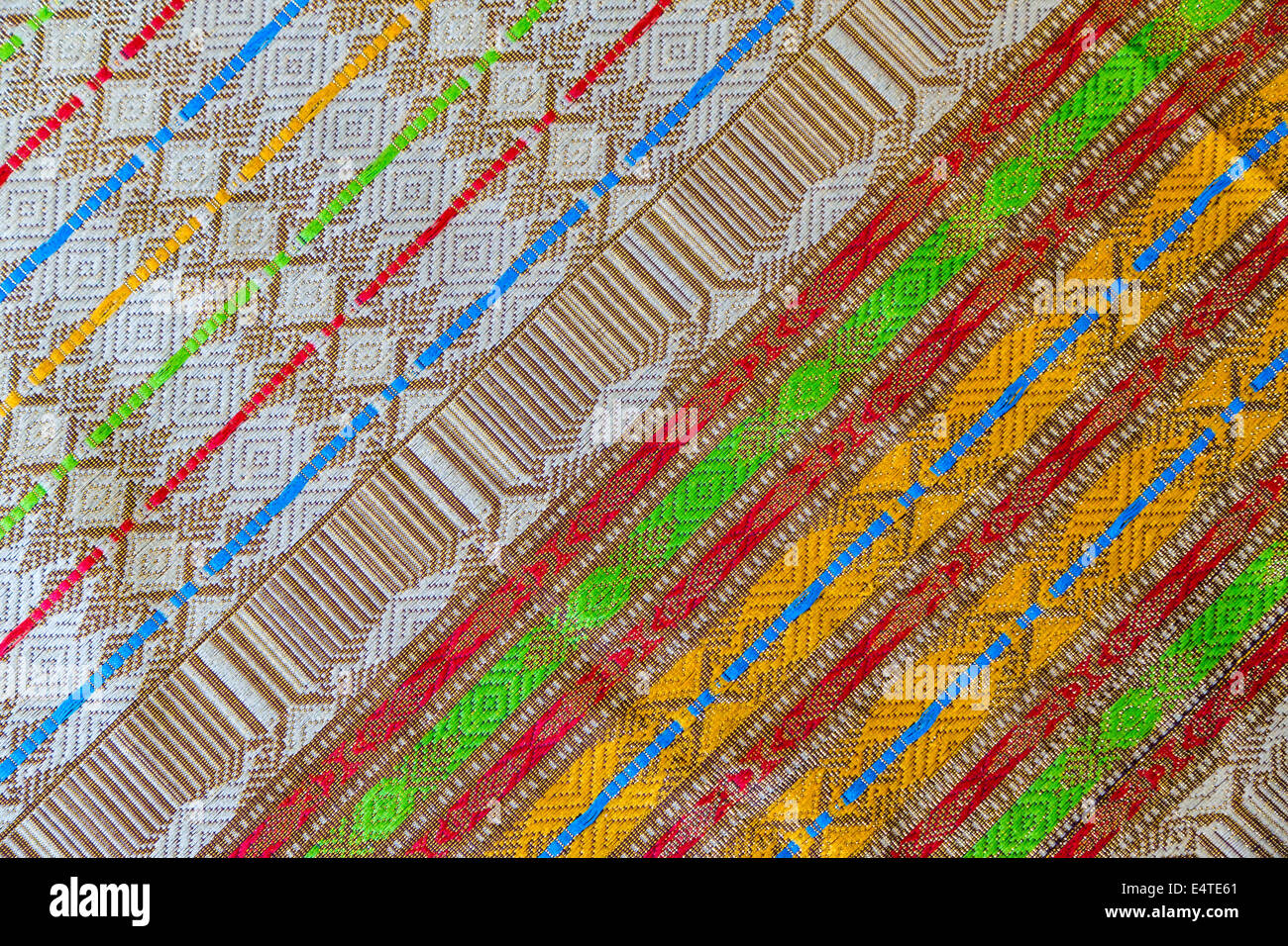 Bali, Indonesia. Design Pattern on a Balinese Sarong. Made in Thailand ...