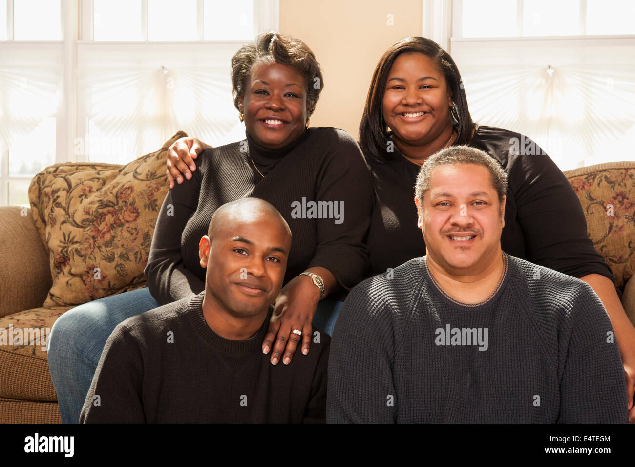 Fat family america hi-res stock photography and images - Alamy