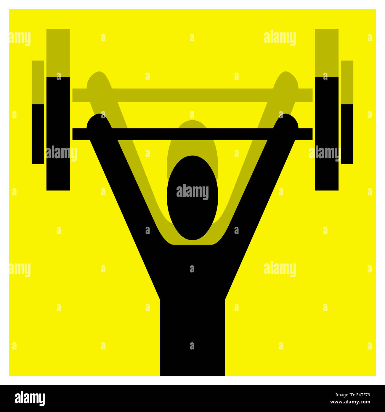 Weightlifting competition female Cut Out Stock Images & Pictures - Alamy