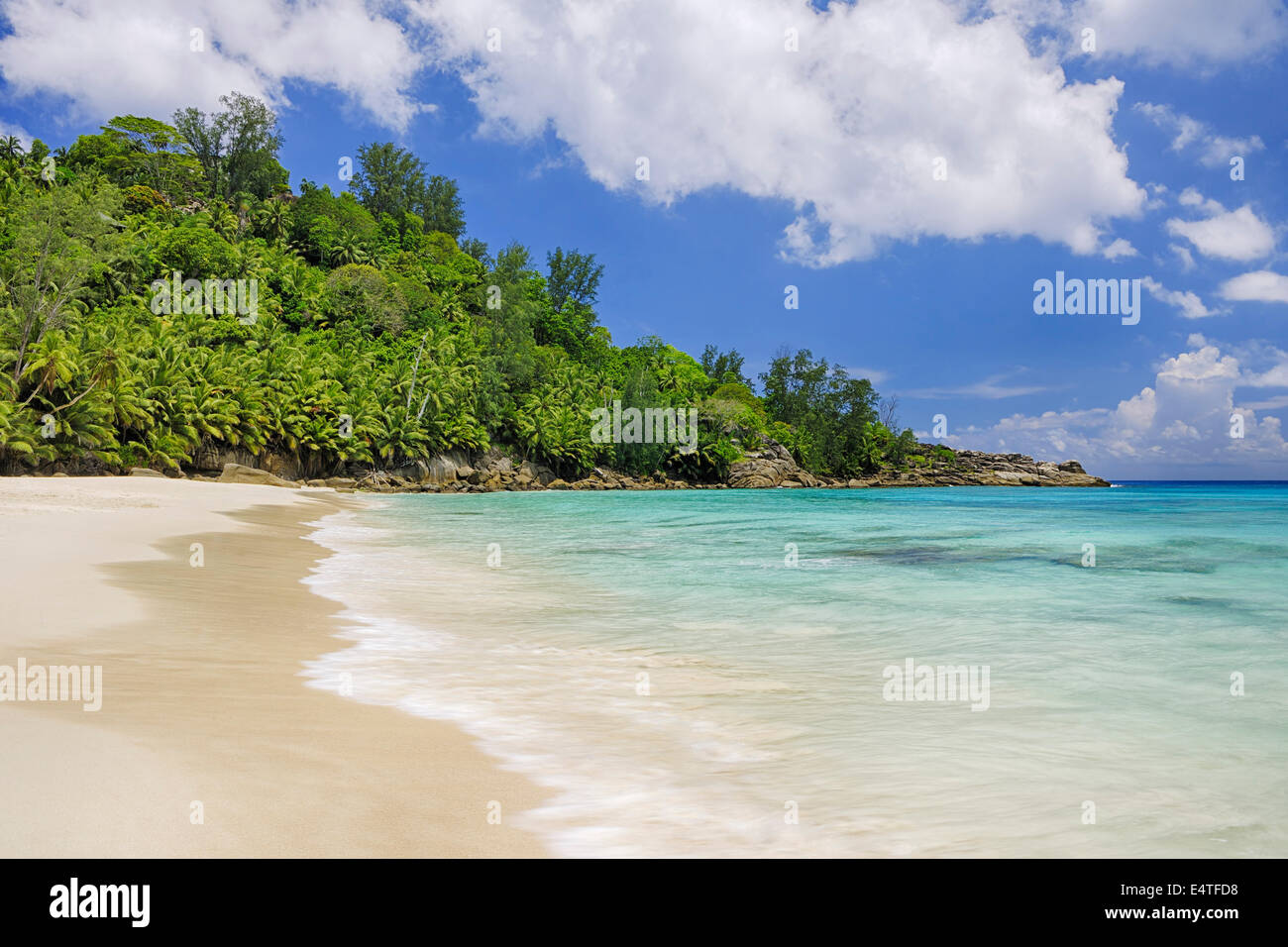 Anse Intendance Beach, Mahe, Seychelles Stock Photo - Alamy