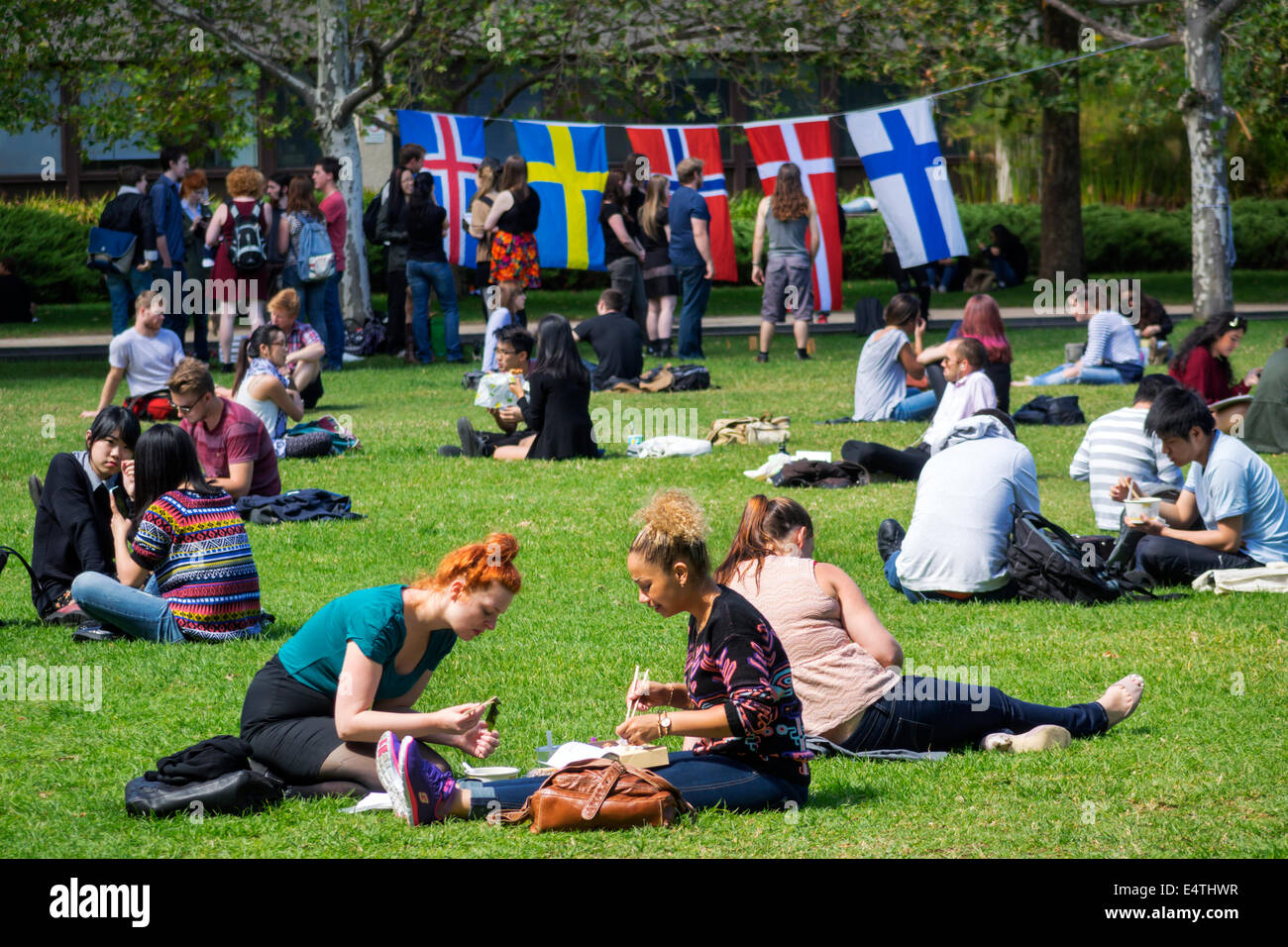 Melbourne student High Resolution Stock Photography and Images - Alamy
