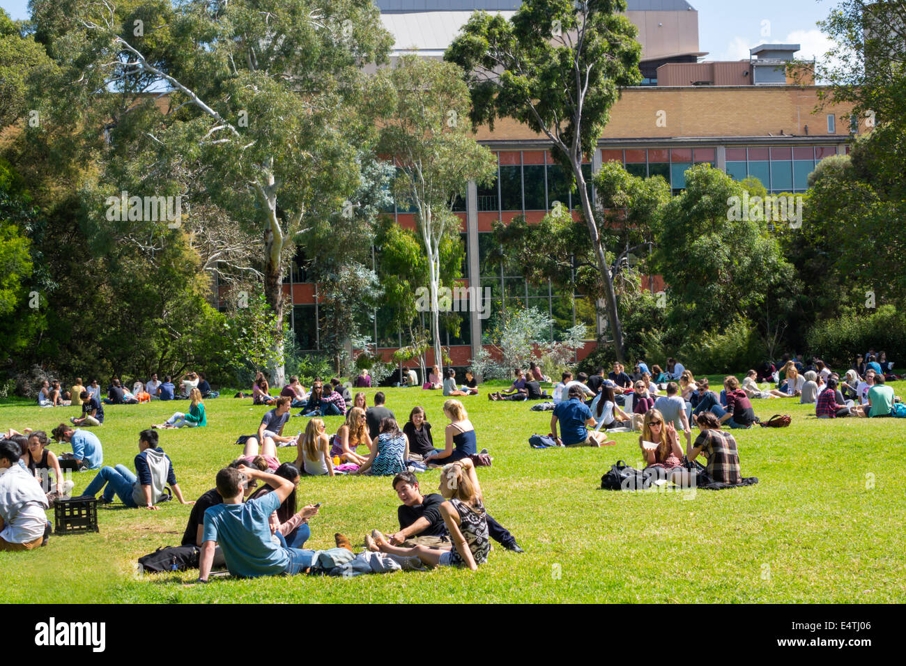 Melbourne Australia Victoria Carlton Parkville University of Stock ...
