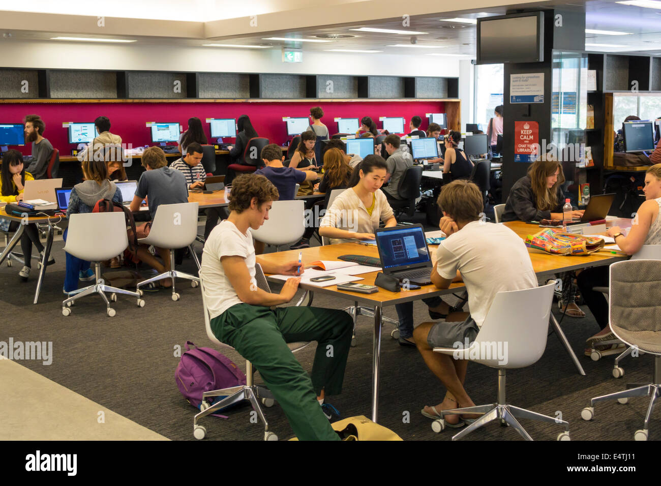 Melbourne university library High Resolution Stock Photography and ...