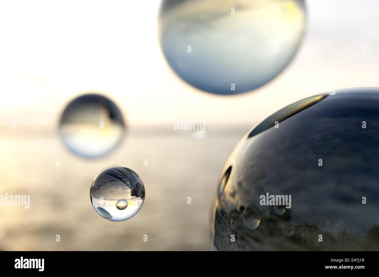 Rounded spheres hi-res stock photography and images - Alamy