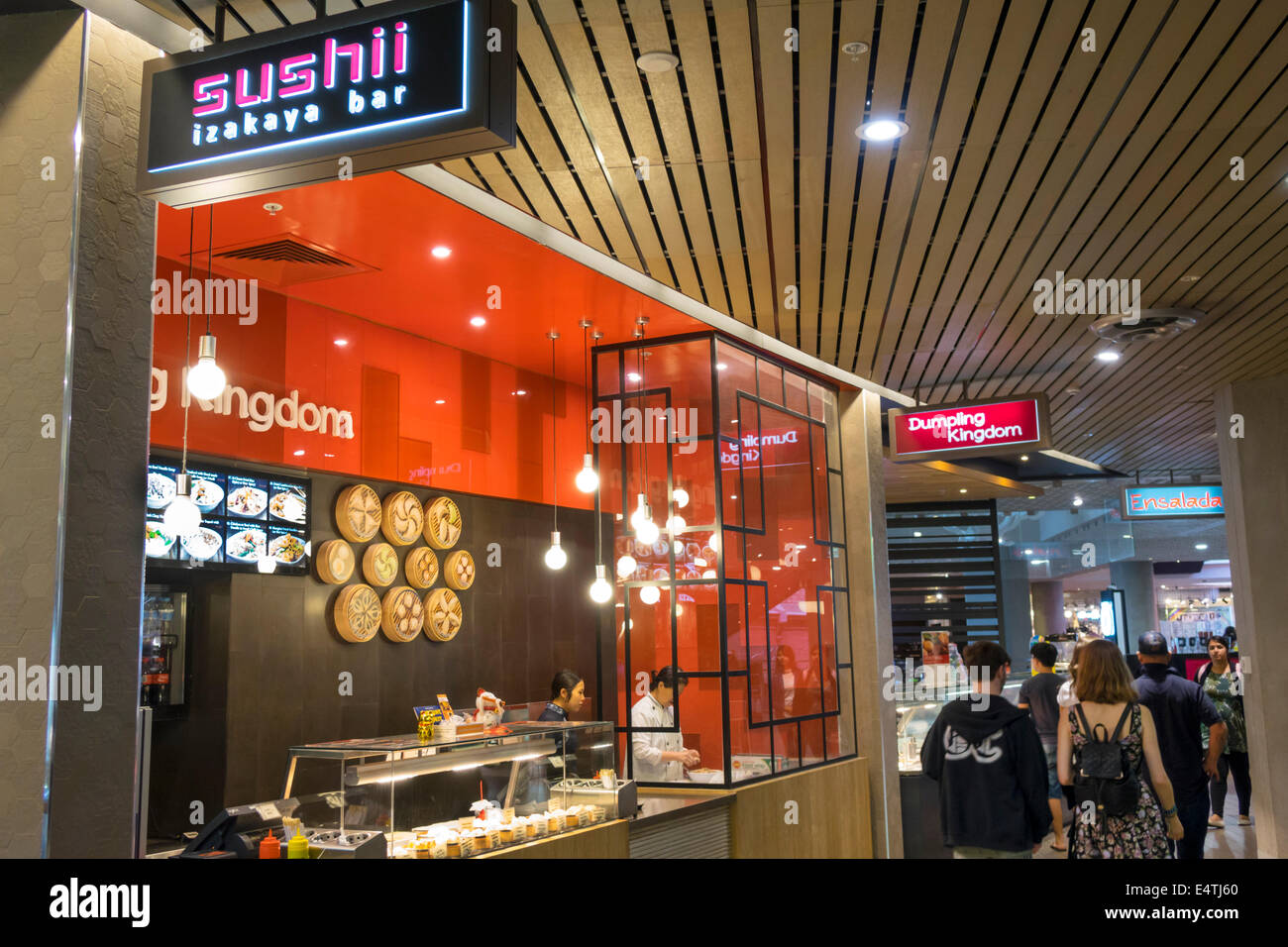 Melbourne food court hi-res stock photography and images - Alamy