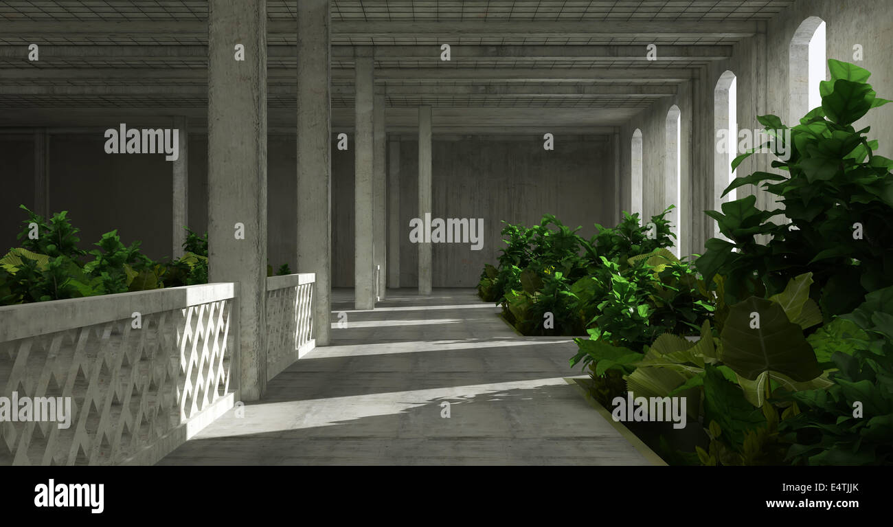 Concrete column hi-res stock photography and images - Alamy