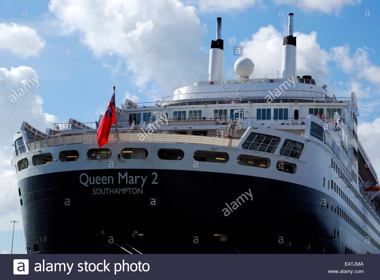 Cruise Ship Queen Mary Stern High Resolution Stock Photography and ...