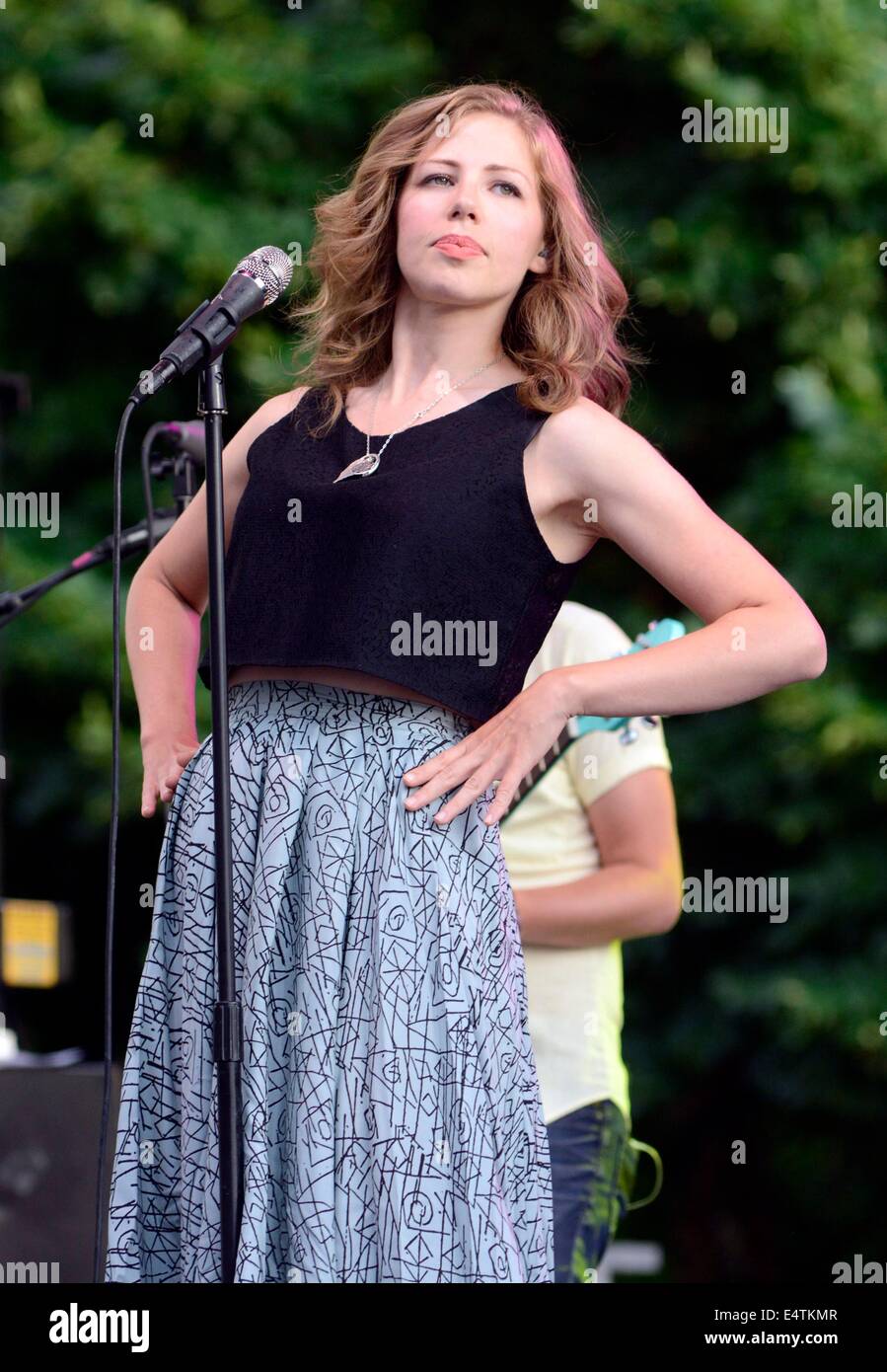 New York, NY, USA. 16th July, 2014. Rachel Price of Lake Side Drive on ...