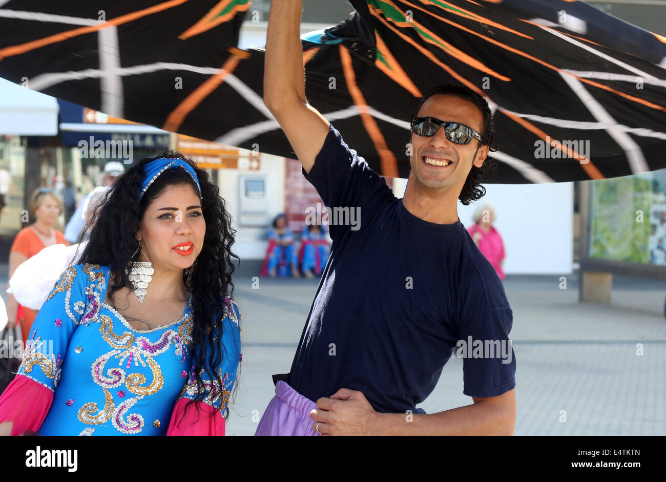 Folk groups Egyptian National Folklore Troupe from Egypt during the ...