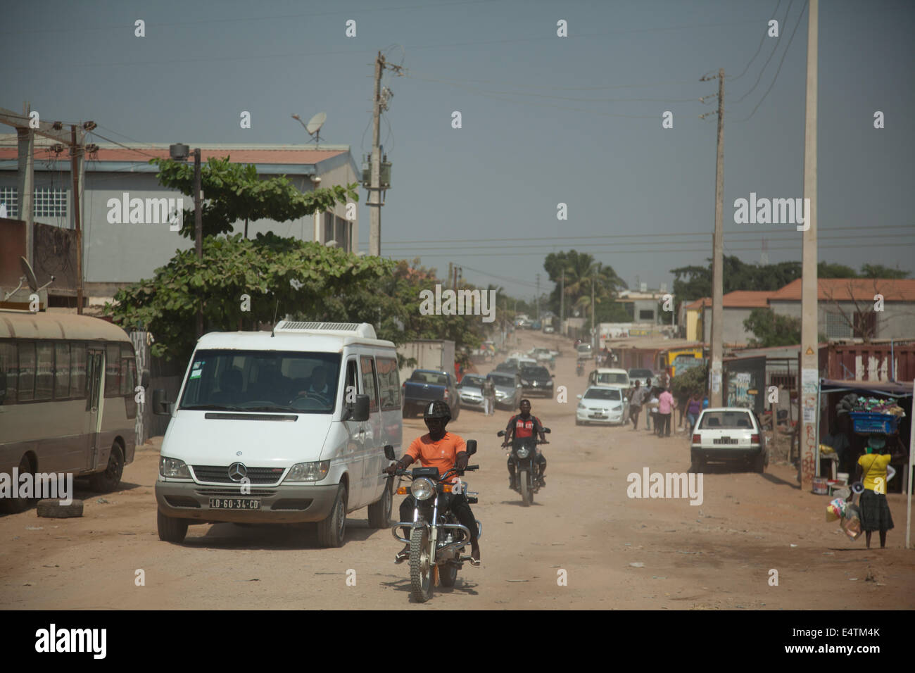 road in Angola, Luanda country profile scenery Stock Photo - Alamy