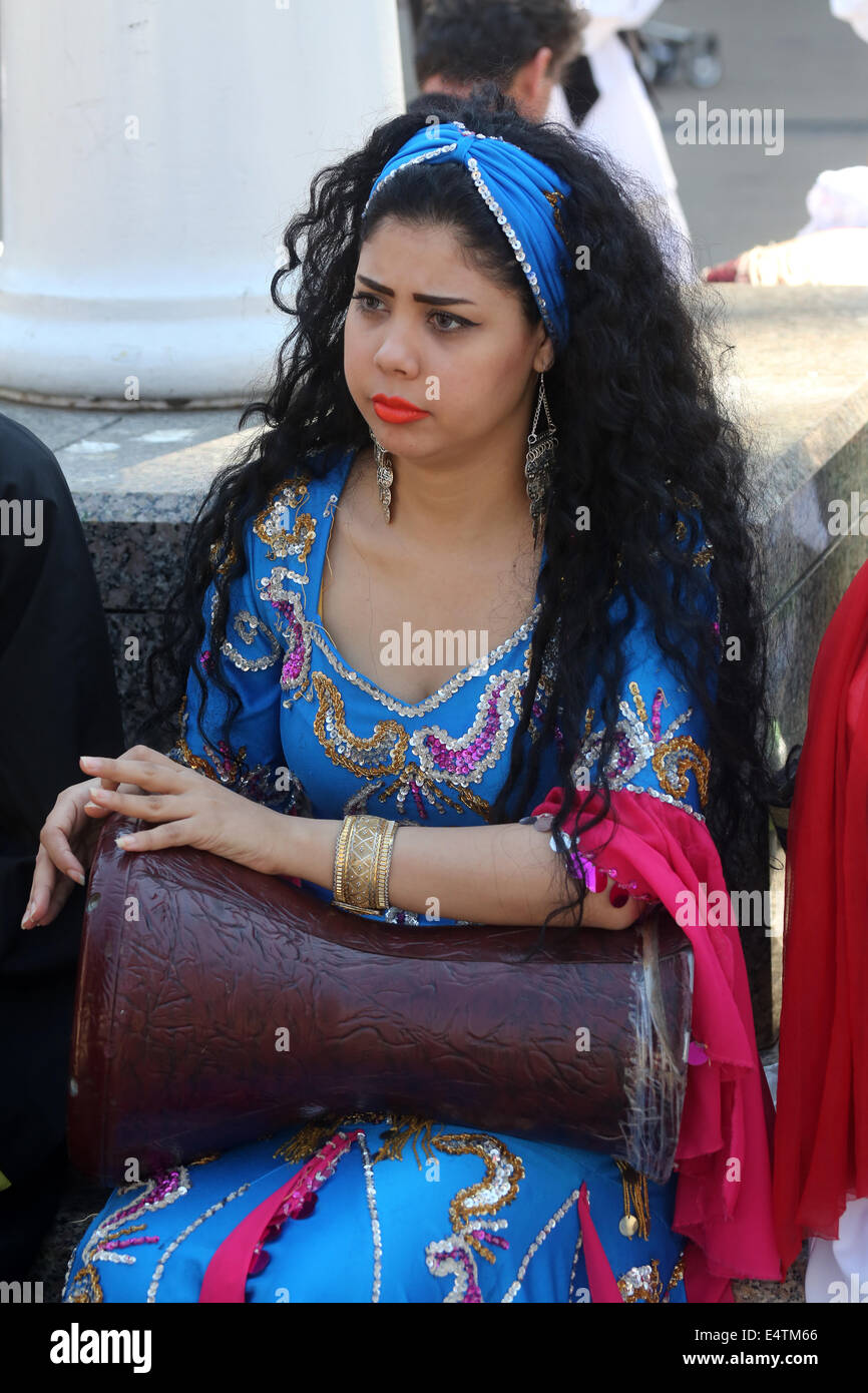 Folk groups Egyptian National Folklore Troupe from Egypt during the ...