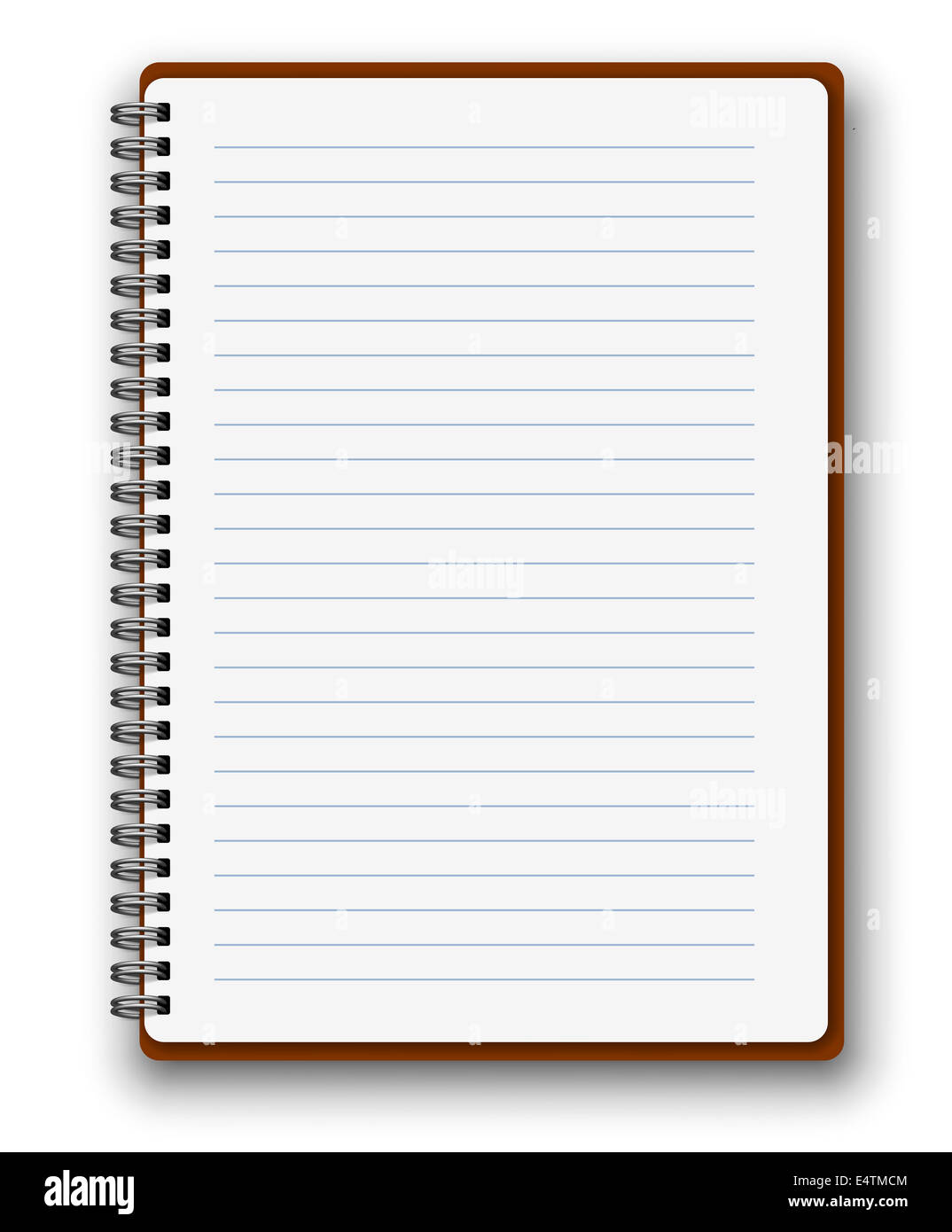 Notebook detail Cut Out Stock Images & Pictures - Alamy