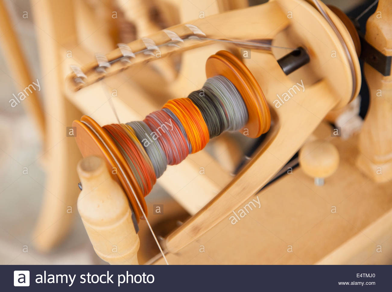 Spinning Process High Resolution Stock Photography and Images - Alamy