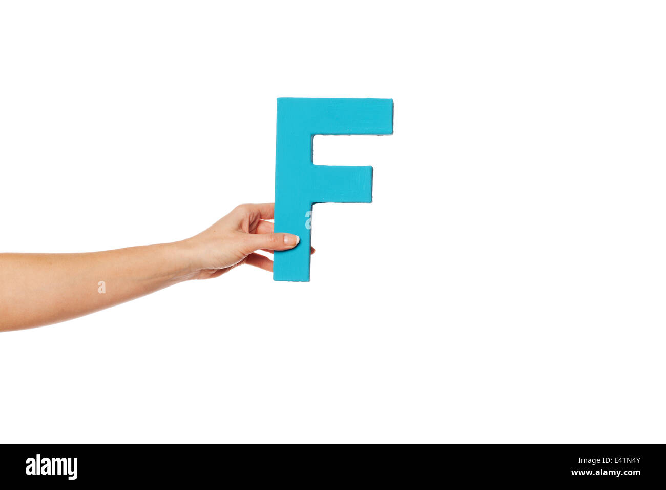 Hand sign language alphabet f hi-res stock photography and images - Alamy