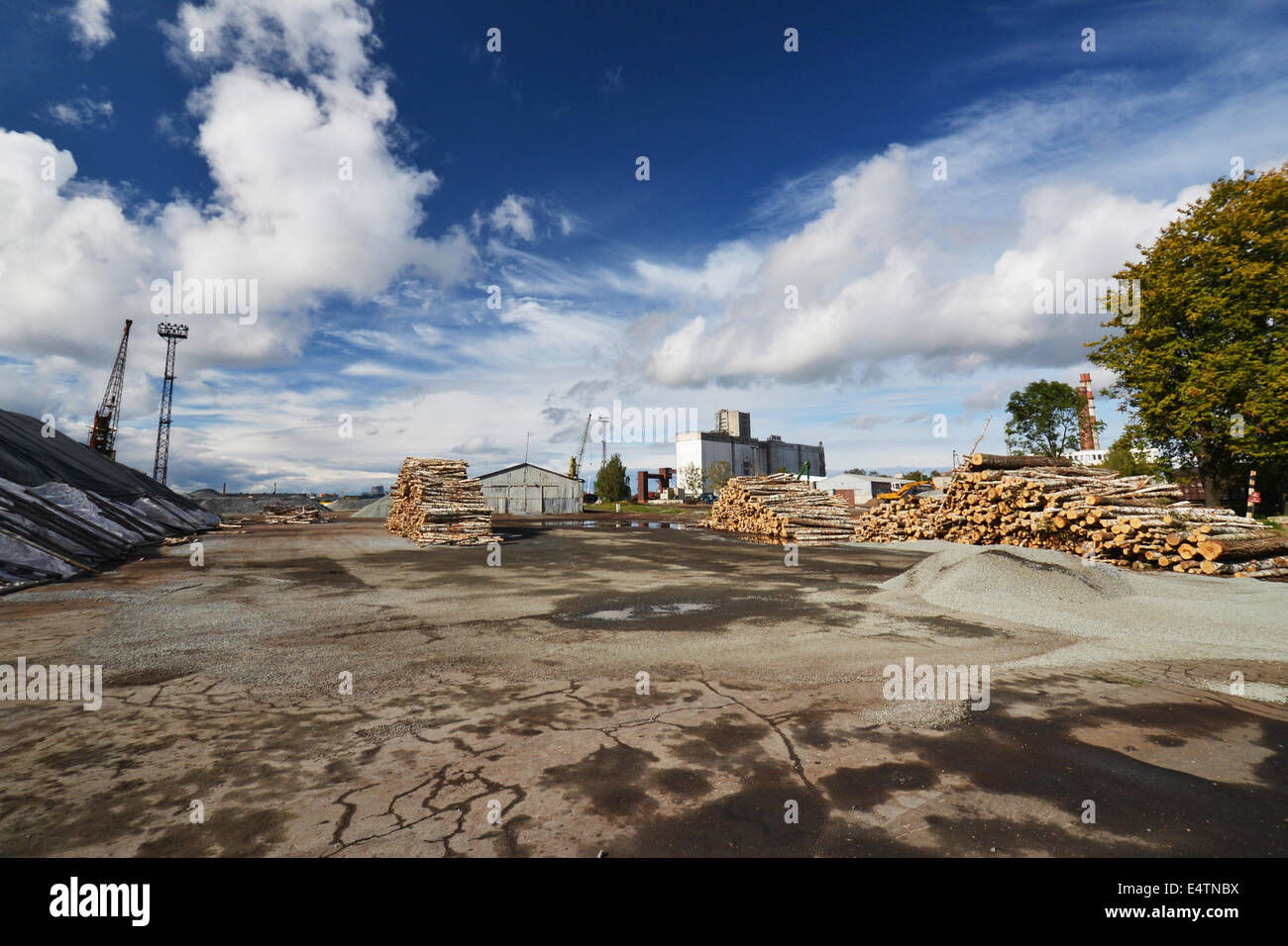 Timber terminal hi-res stock photography and images - Alamy