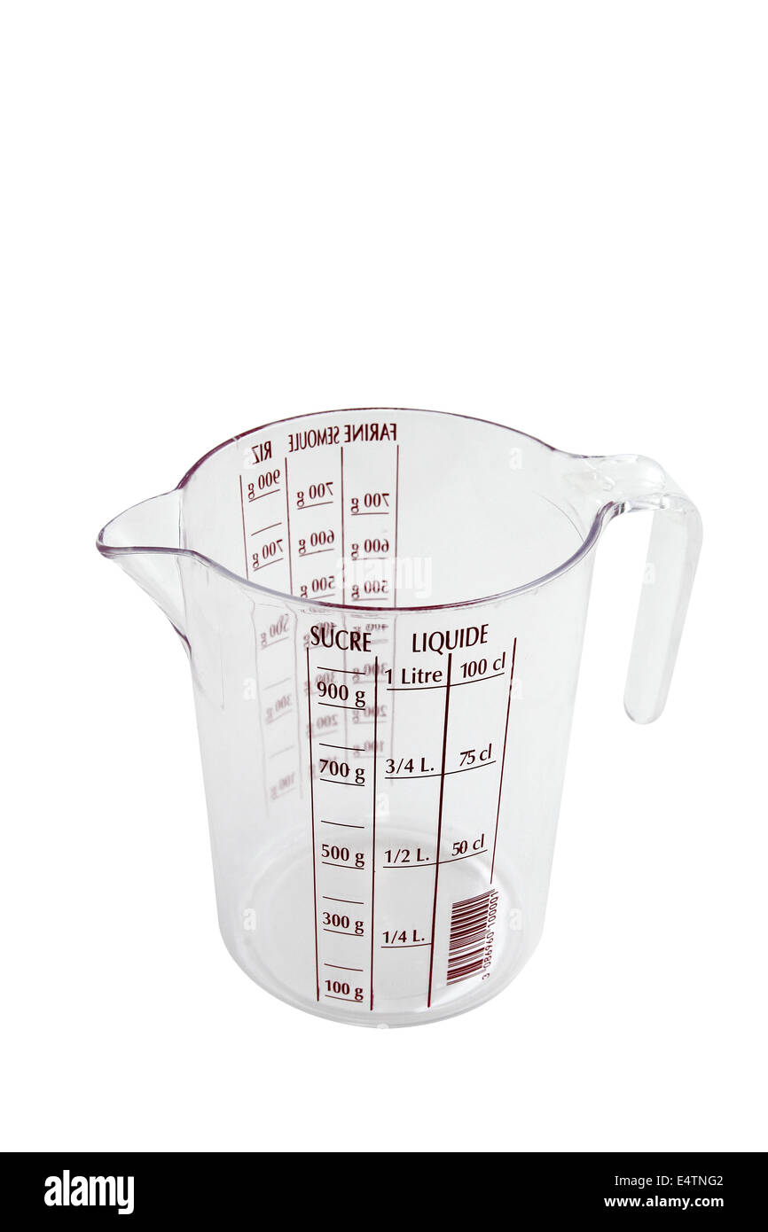Full measuring jug hi-res stock photography and images - Alamy