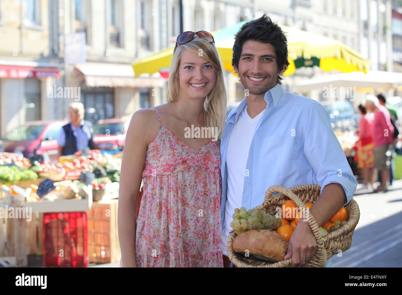 Blissfully happy hi-res stock photography and images - Alamy