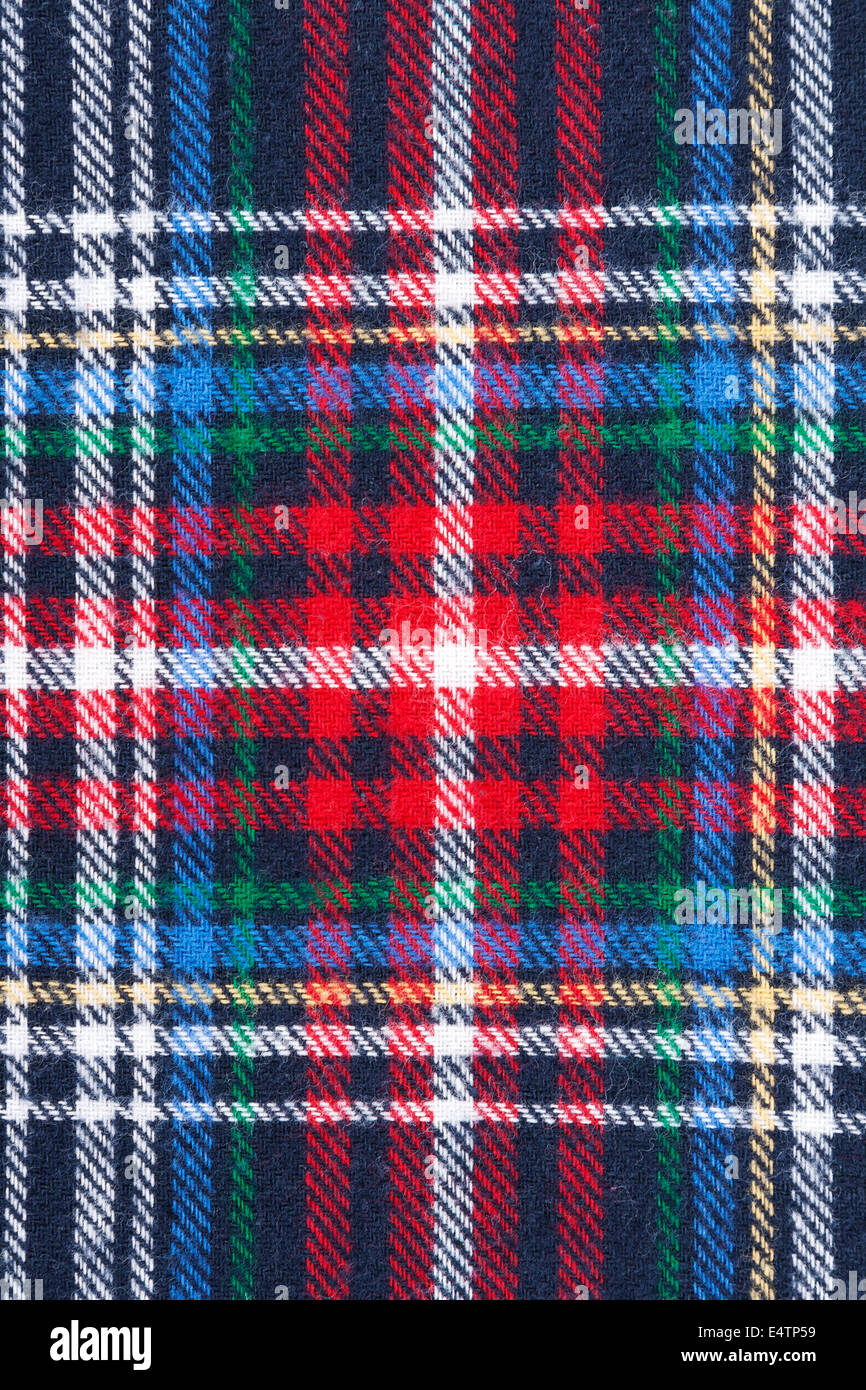 Fabric plaid texture Stock Photo - Alamy