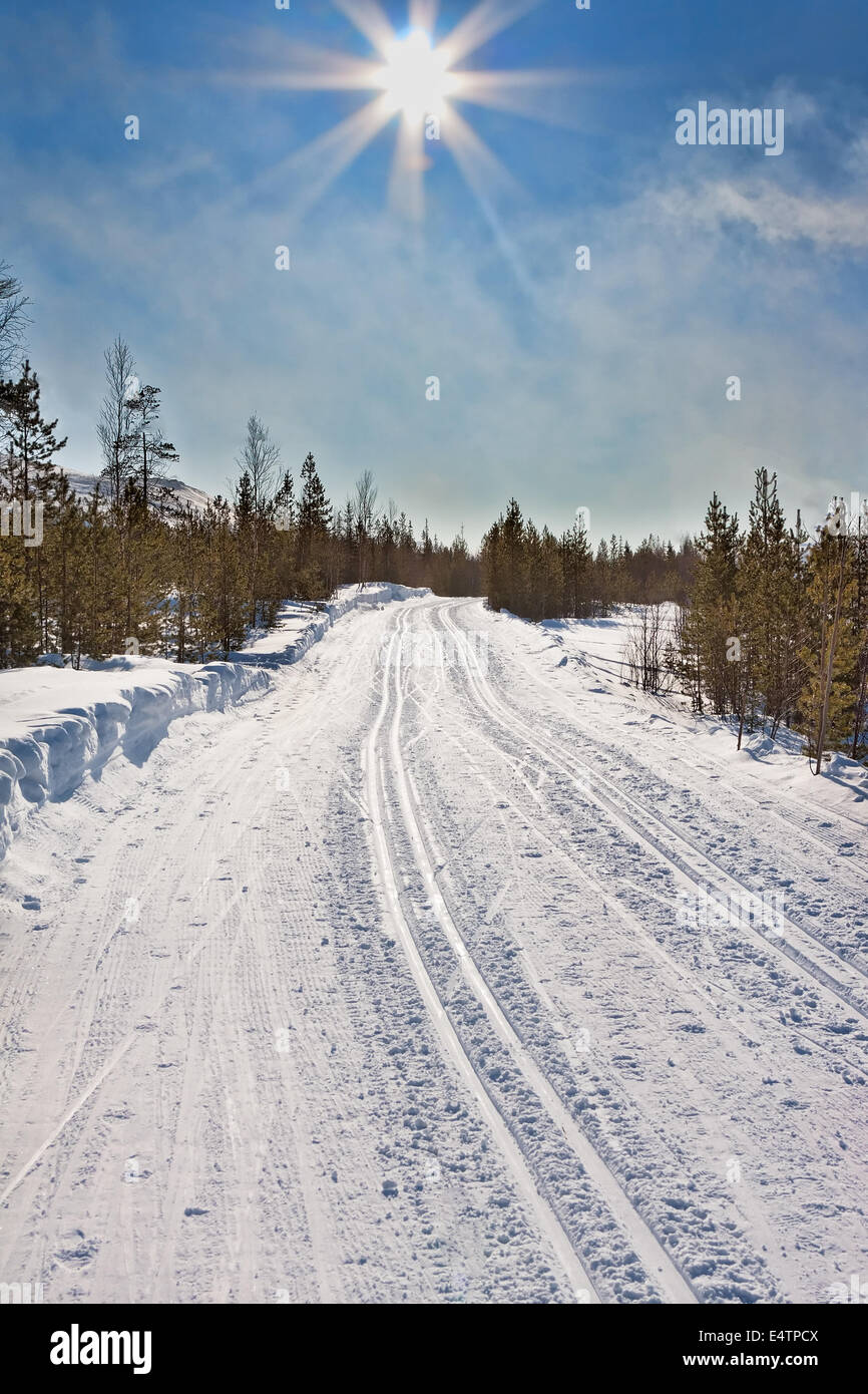 Cross Trails High Resolution Stock Photography and Images - Alamy