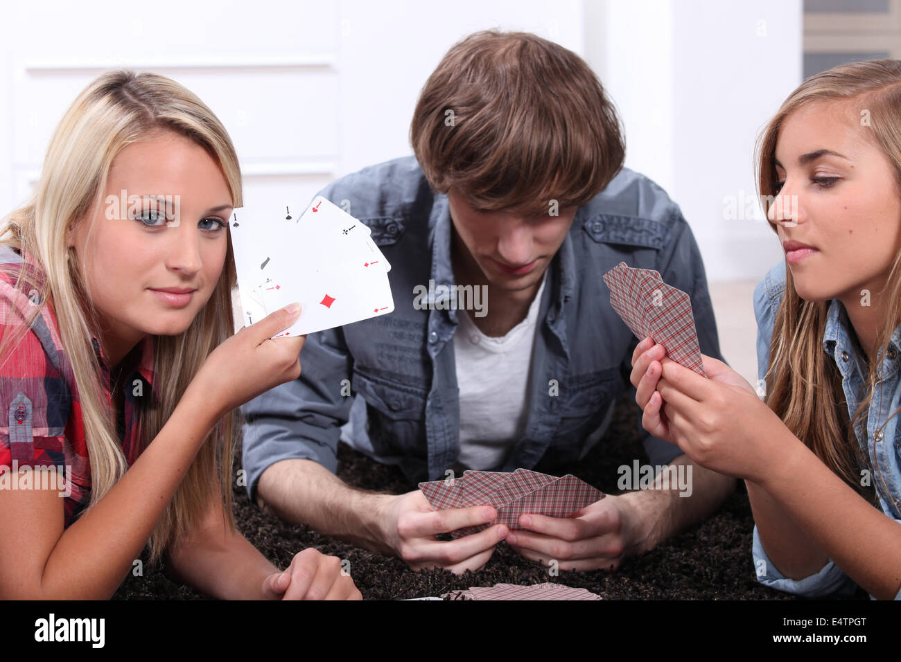 Three Red Cards High Resolution Stock Photography and Images - Alamy
