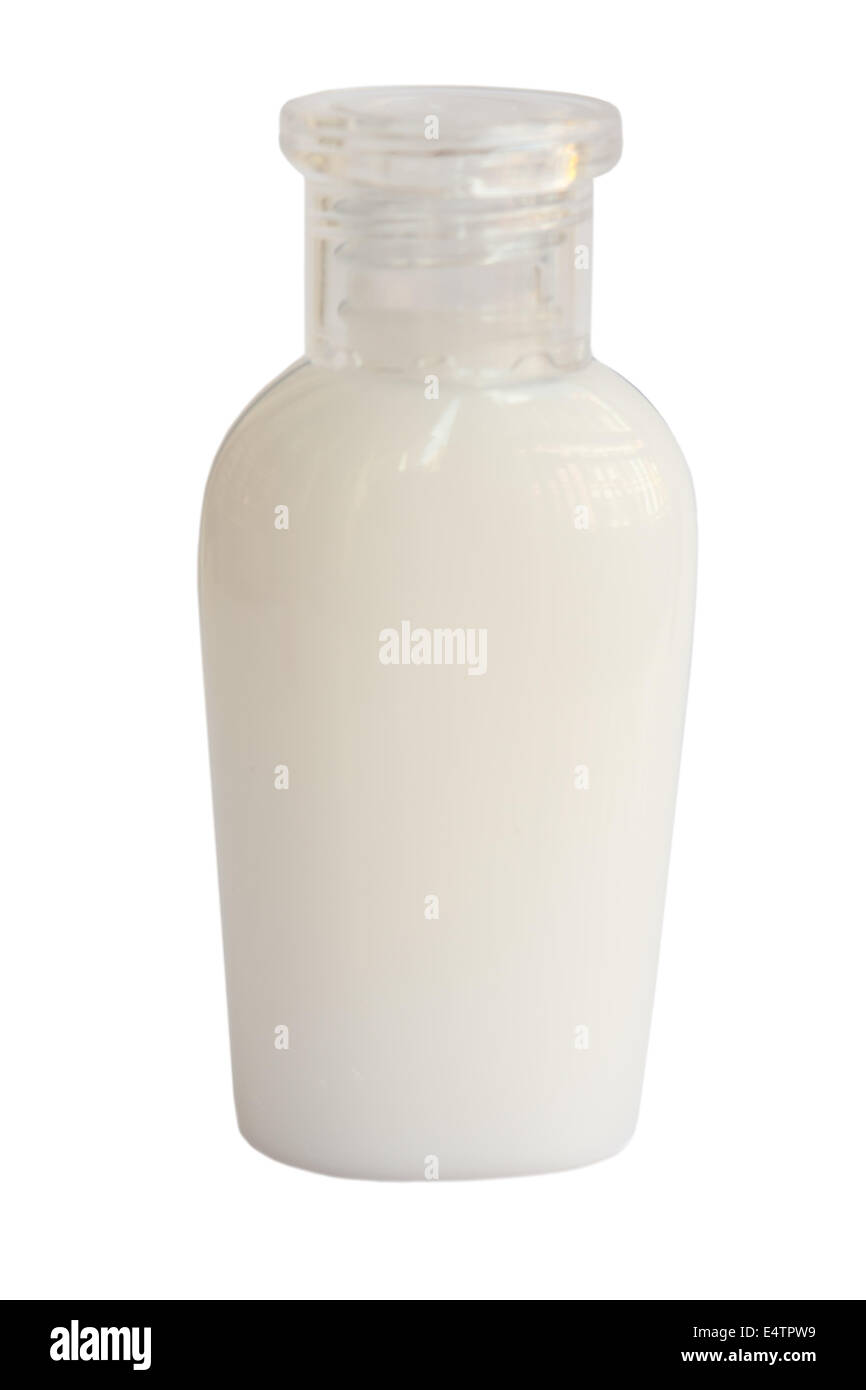 A small bottle of shampoo Stock Photo - Alamy