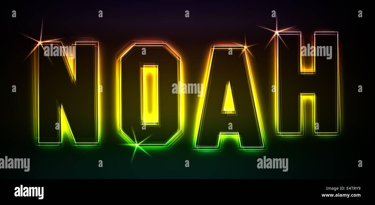 Noah name hi-res stock photography and images - Alamy