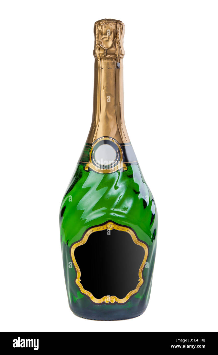 A bottle of champagne Stock Photo - Alamy