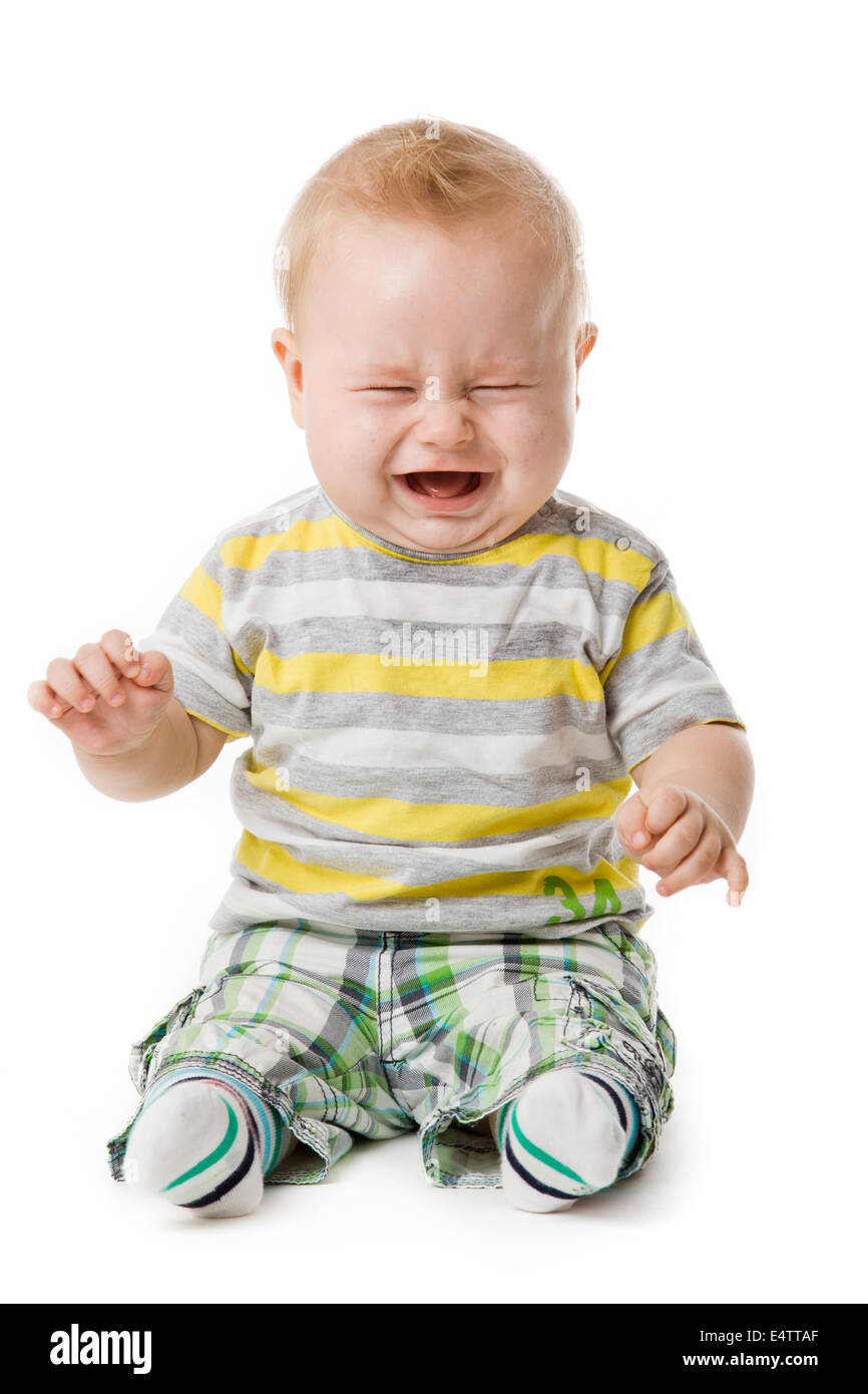 Crying tantrum Cut Out Stock Images & Pictures - Alamy
