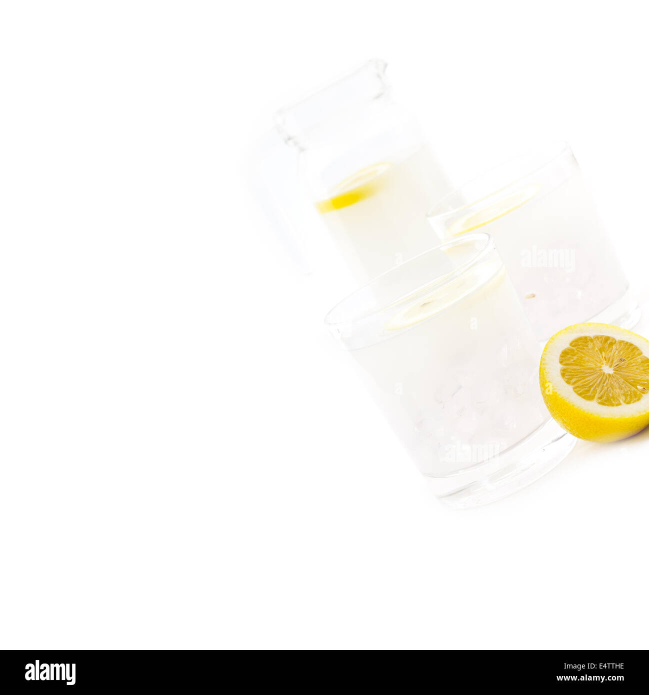 fresh lemonade drink Stock Photo - Alamy