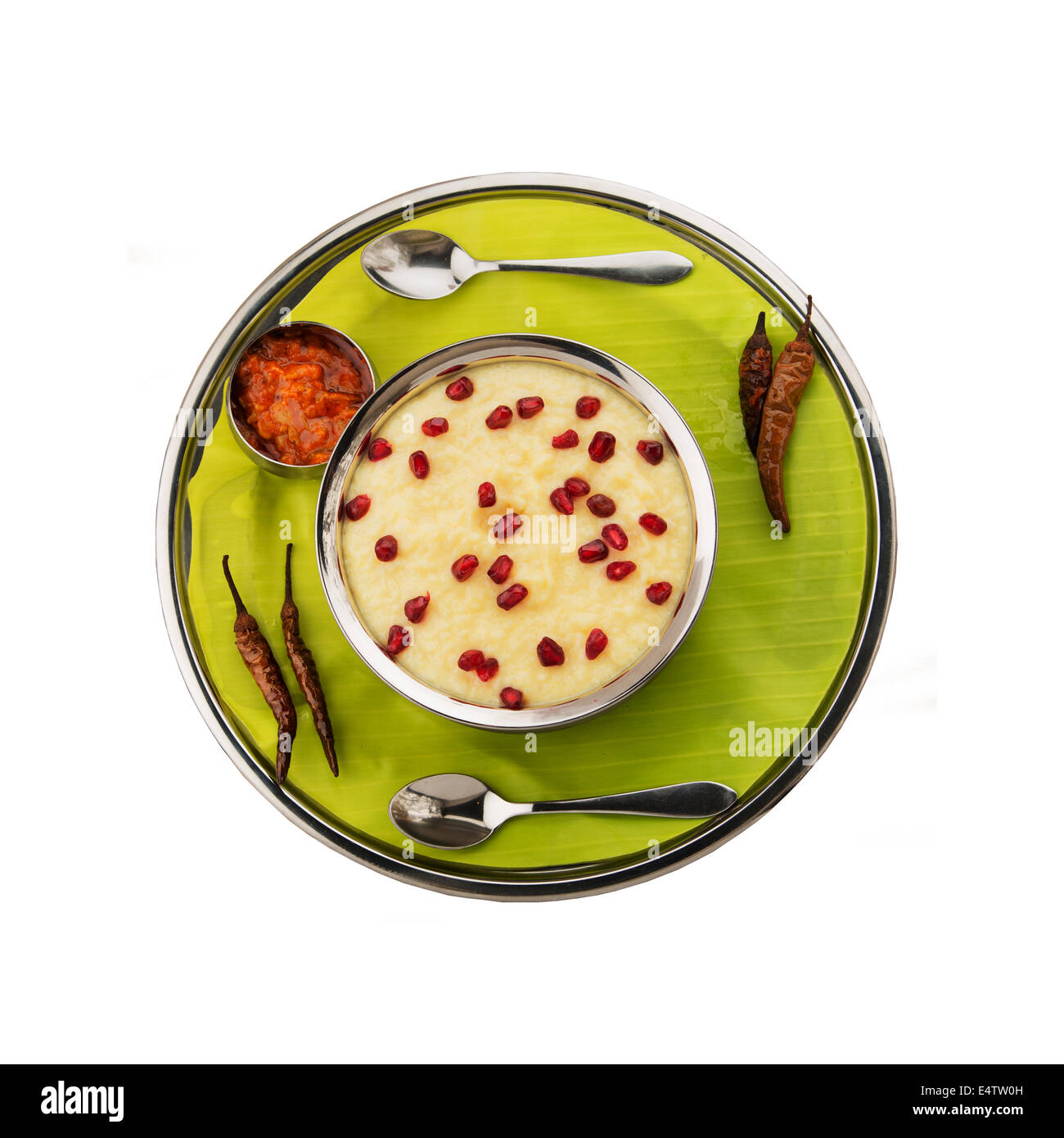 Indian curd rice hi-res stock photography and images - Alamy