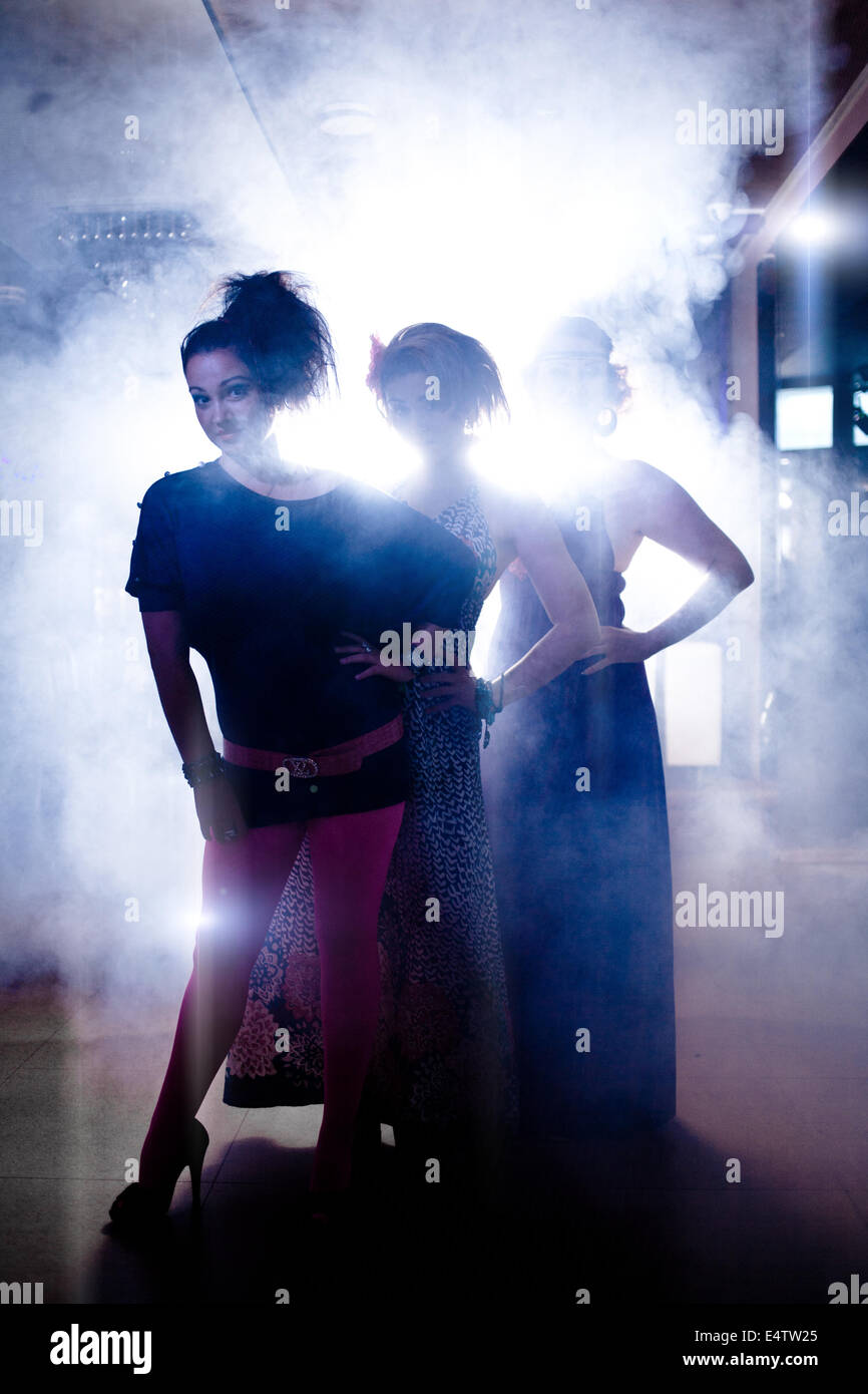 three graces. beautiful girls Stock Photo - Alamy