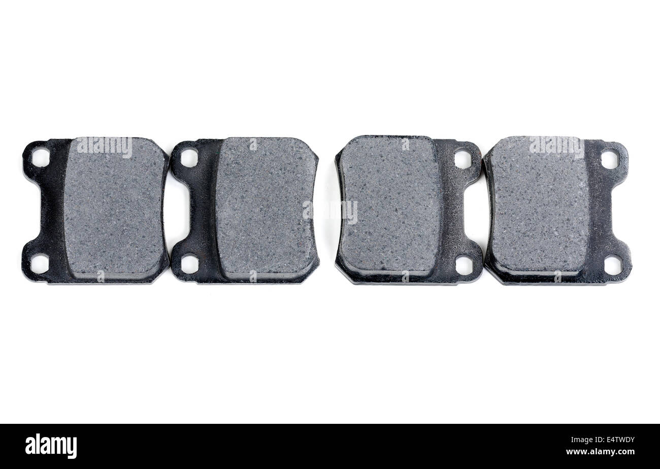 complete set of brake blocks Stock Photo - Alamy