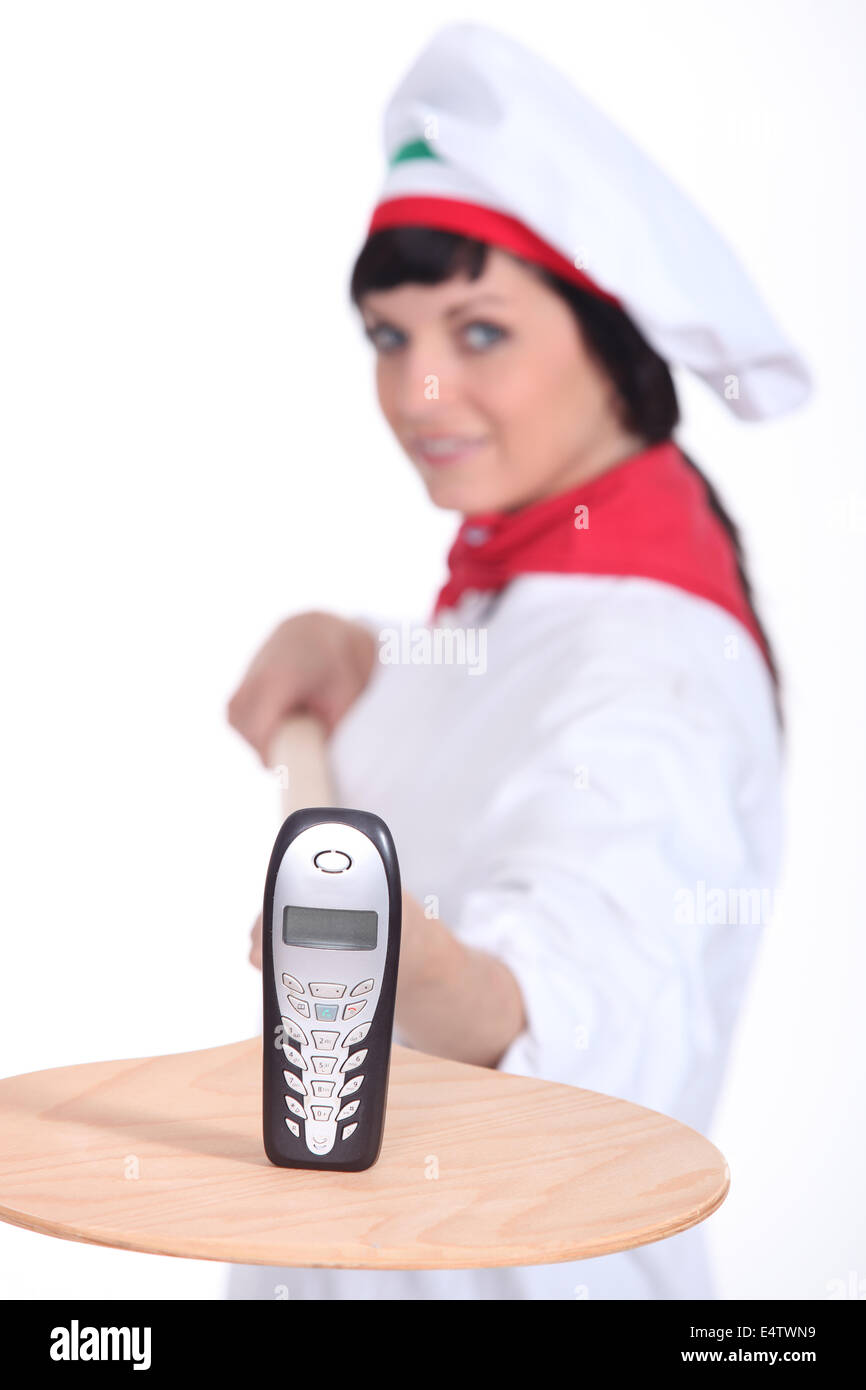 Restaurant manager chef order hi-res stock photography and images - Alamy